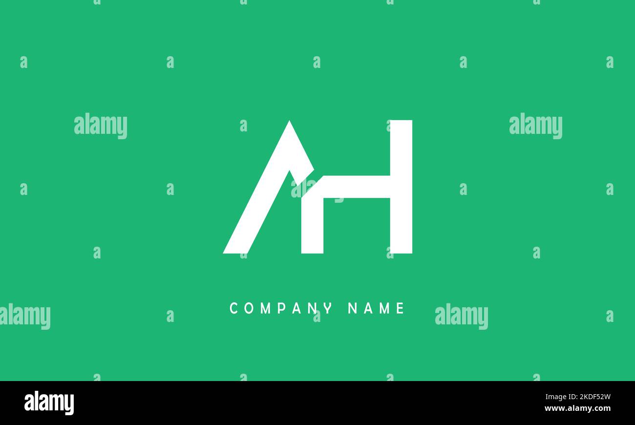 Ha real estate logo design hi-res stock photography and images - Alamy