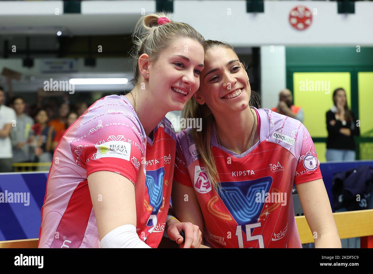 MAGDALENA STYSIAK and during Vero Volley Milano vs CBF Balducci H.R ...
