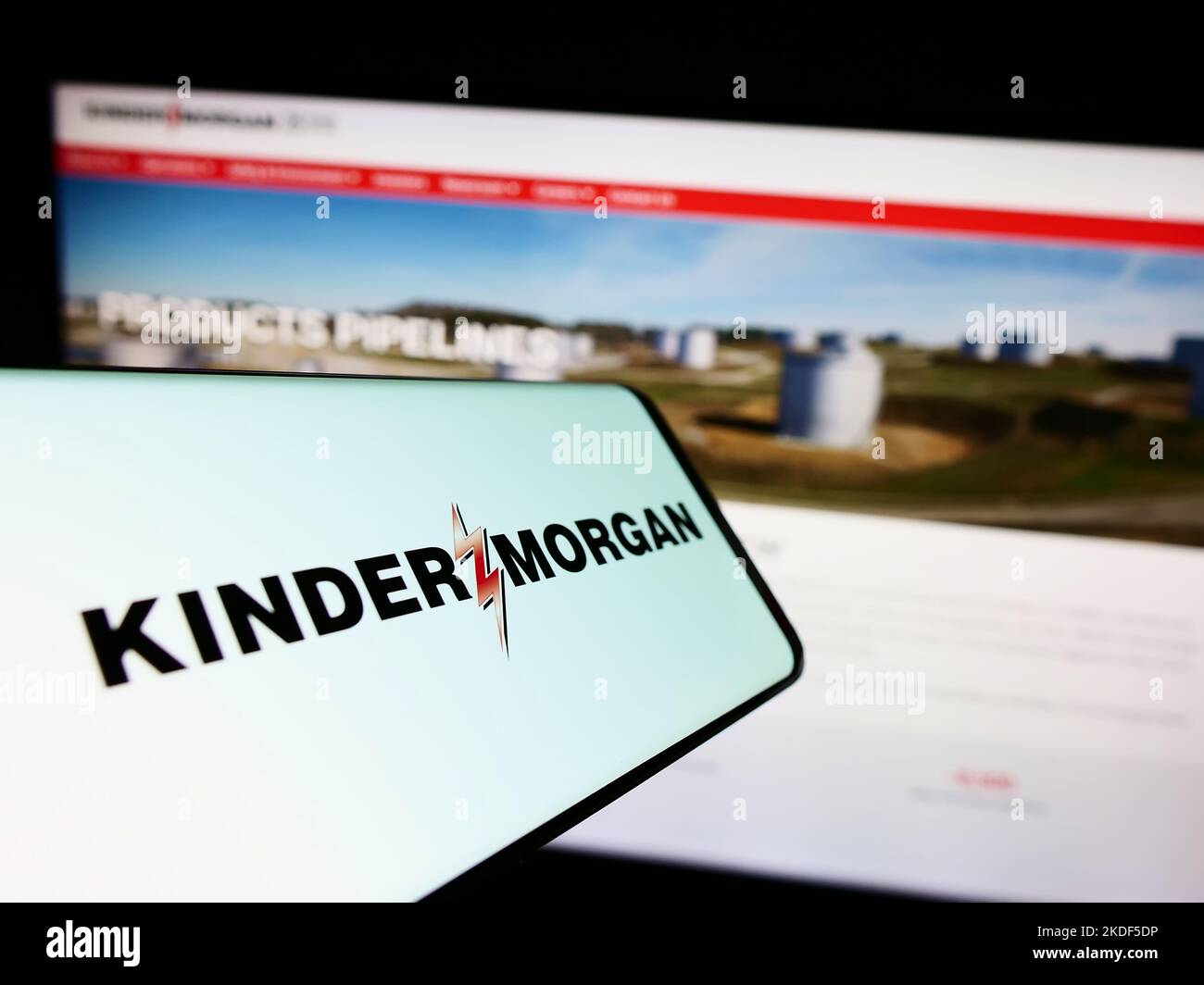 Kinder morgan logo hi-res stock photography and images - Alamy