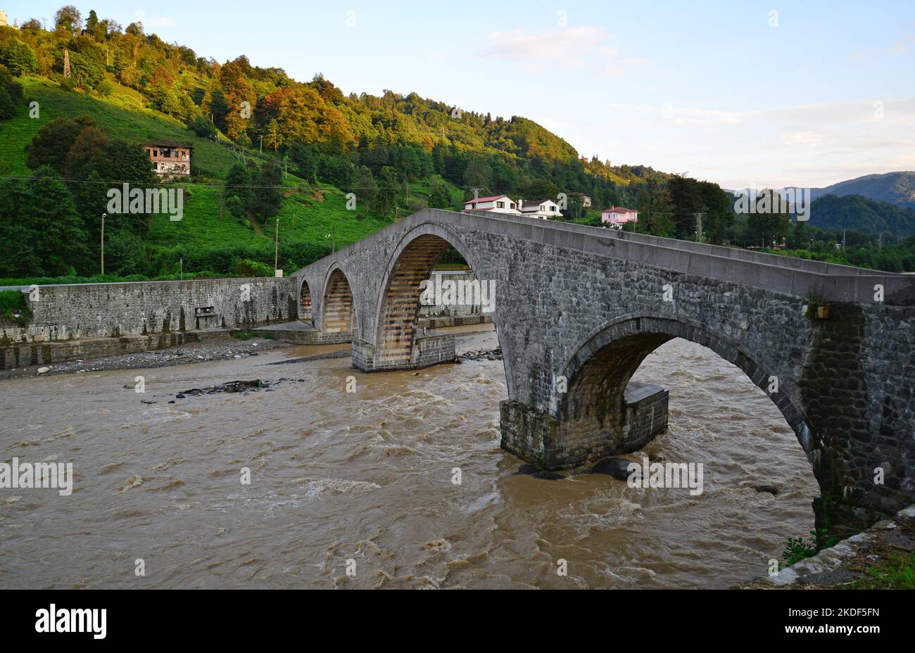 Located in Rize, Turkey, the Historical Big Bridge is one of the ...