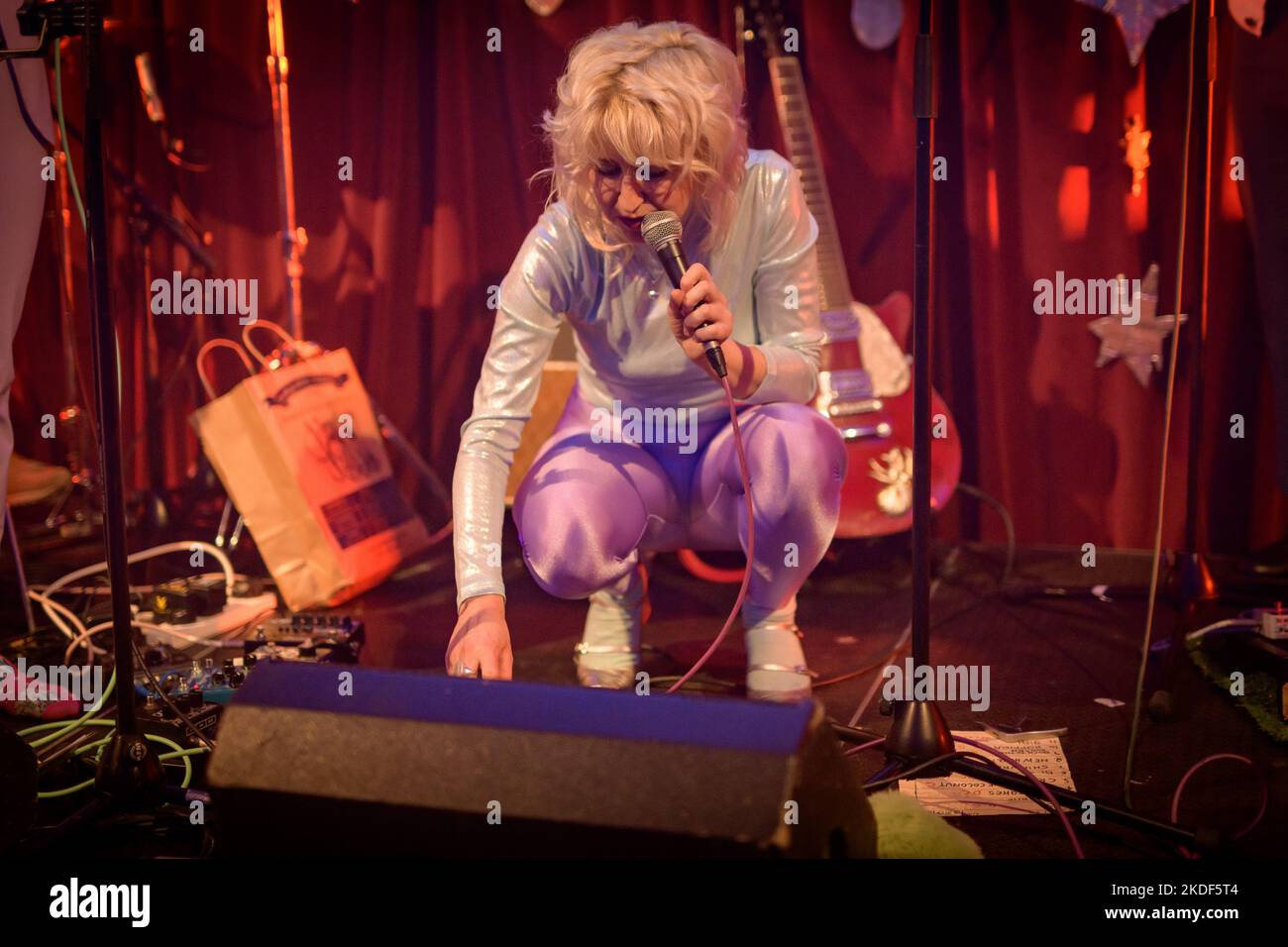 Edinburgh, Scotland. Sat 5 November 2022. Singer-songwriter-artist ...