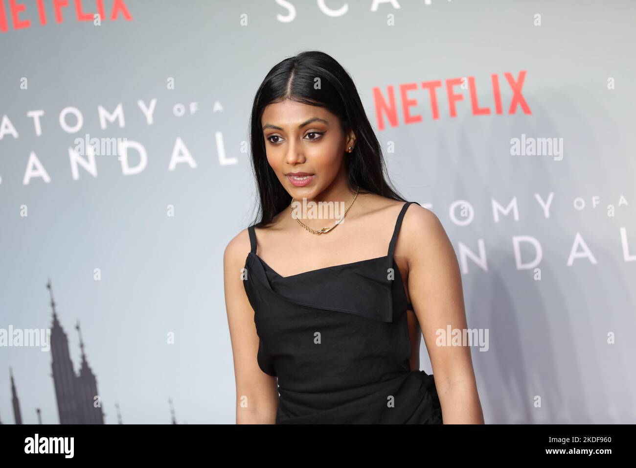 Charithra Chandran attends the World premiere of 'Anatomy of a Scandal ...
