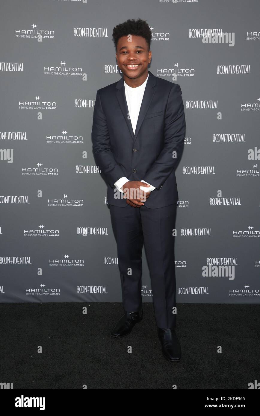 Los Angeles, Ca. 5th Nov, 2022. Jalyn Hall at the 2022 Hamilton Behind ...