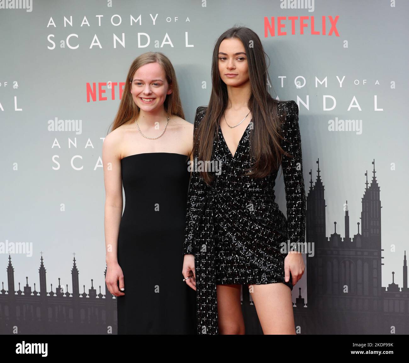 Ruby Granger attends the World premiere of 'Anatomy of a Scandal' at the Curzon Mayfair in ...