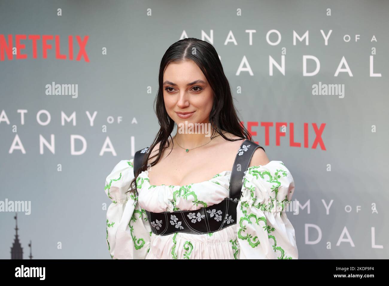 Andreea Cristea attends the World premiere of 'Anatomy of a Scandal' at ...
