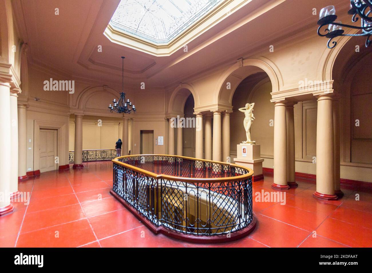 A section inside the National Museum of the Philippines in Manila Stock ...