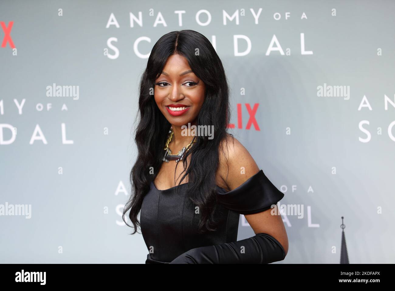 Yasmin Benoit attends the World premiere of 'Anatomy of a Scandal' at ...