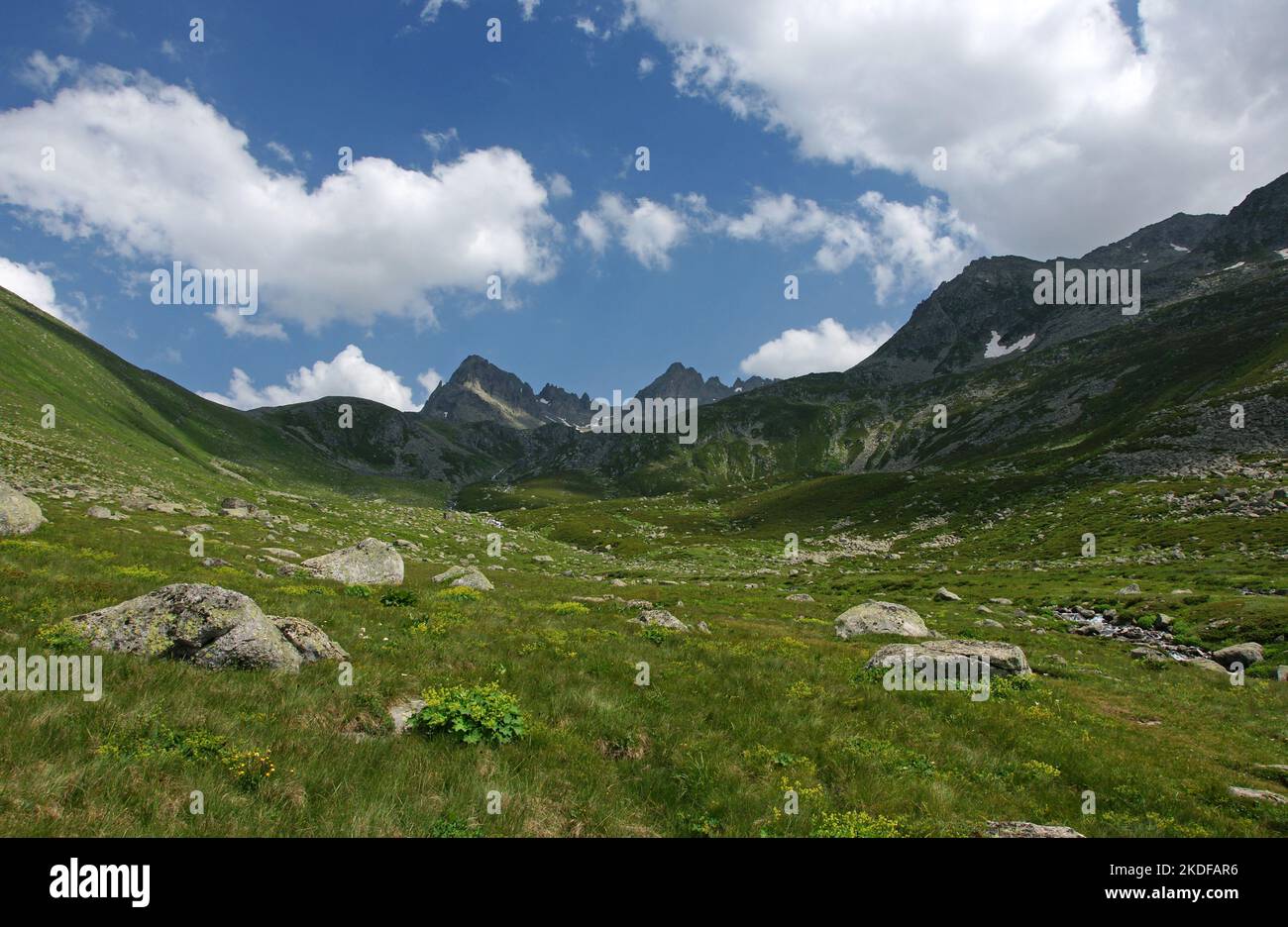 Located in Rize, Turkey, the Kackar Mountains are one of the country's ...