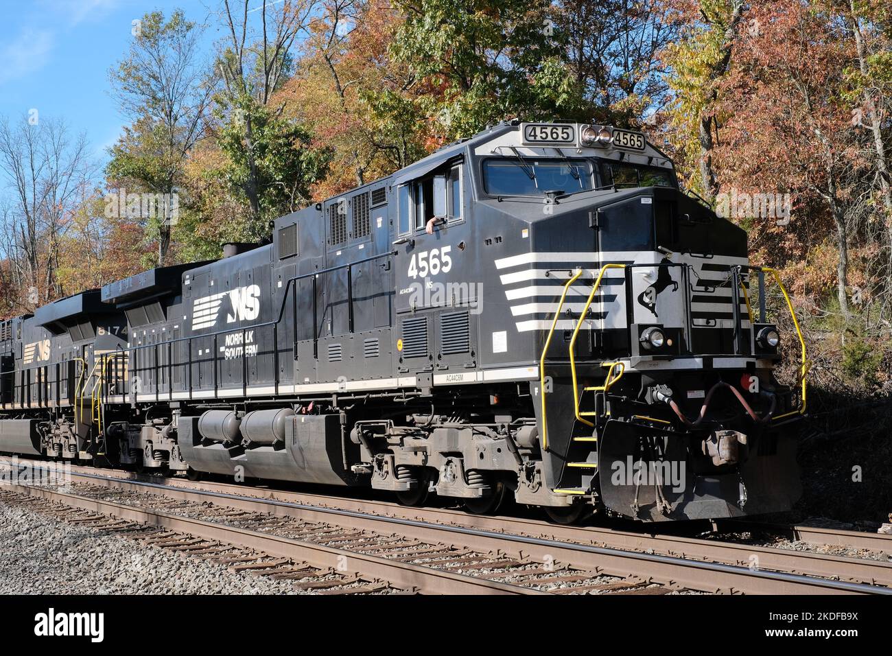 NS GE diesel locomotive Stock Photo - Alamy