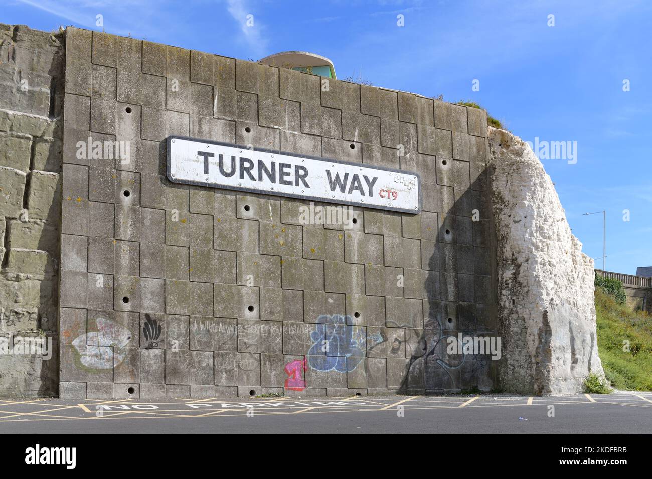 Giant sign ar twork Turner Way CT9 at The Rendezvous by artist Chu from ...