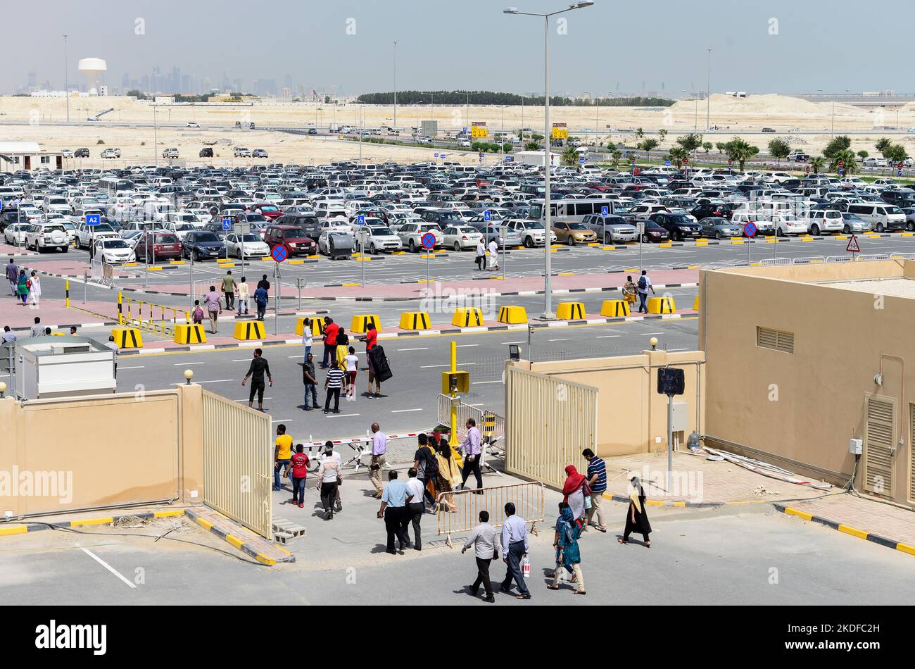 QATAR, Doha, religious complex with different churches for foreign ...