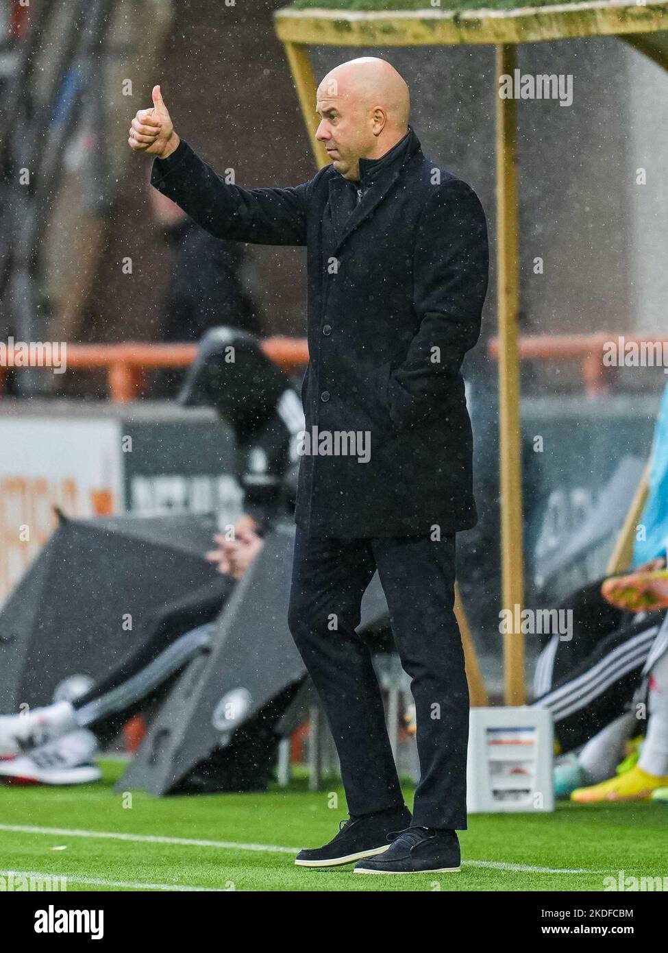 Volendam - Feyenoord coach Arne Slot during the match between FC ...