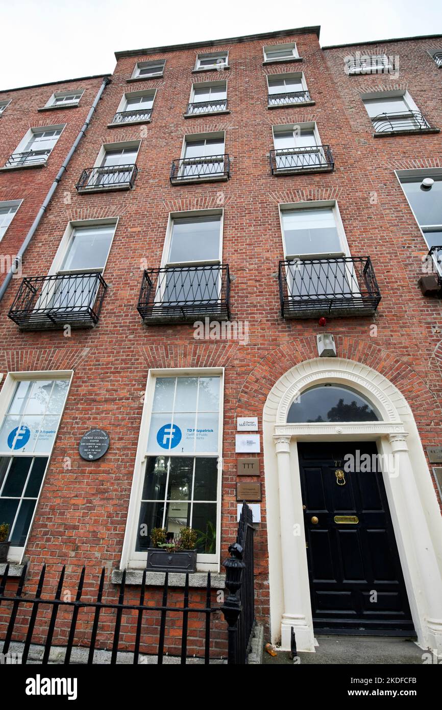 77 merrion square hi-res stock photography and images - Alamy