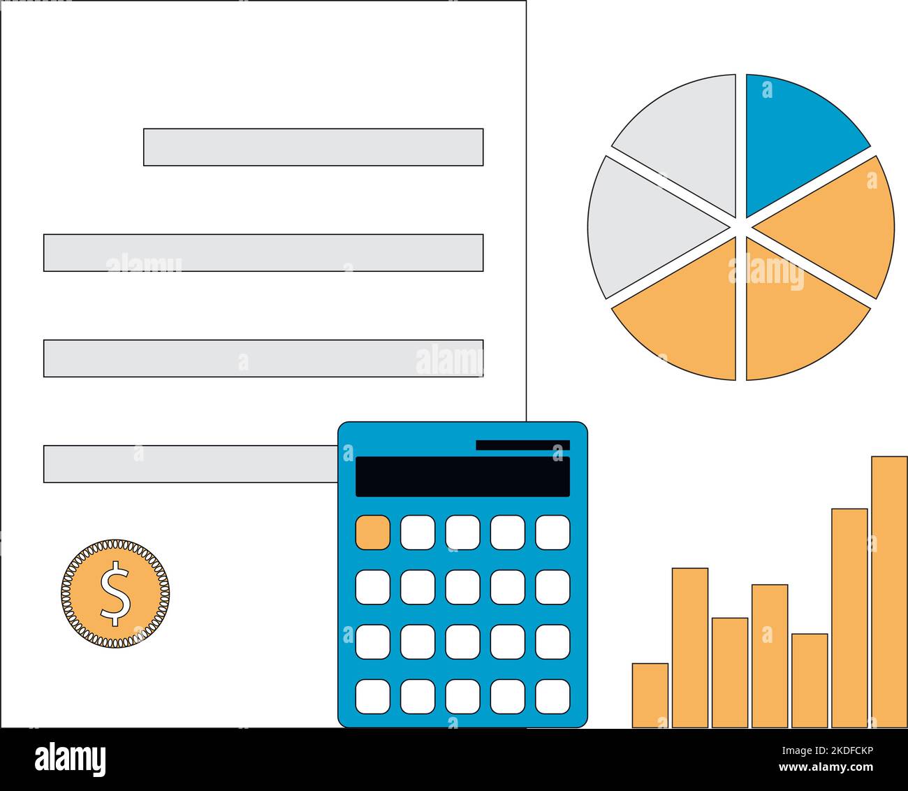 Finance and statistical, accounting and calculating finance, gaap ...