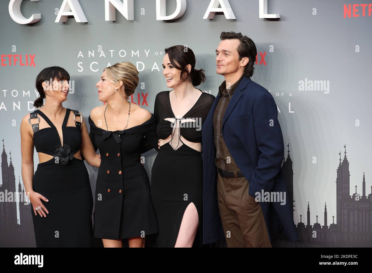 Naomi Scott, Sienna Miller, Michelle Dockery and Rupert Friend attend ...