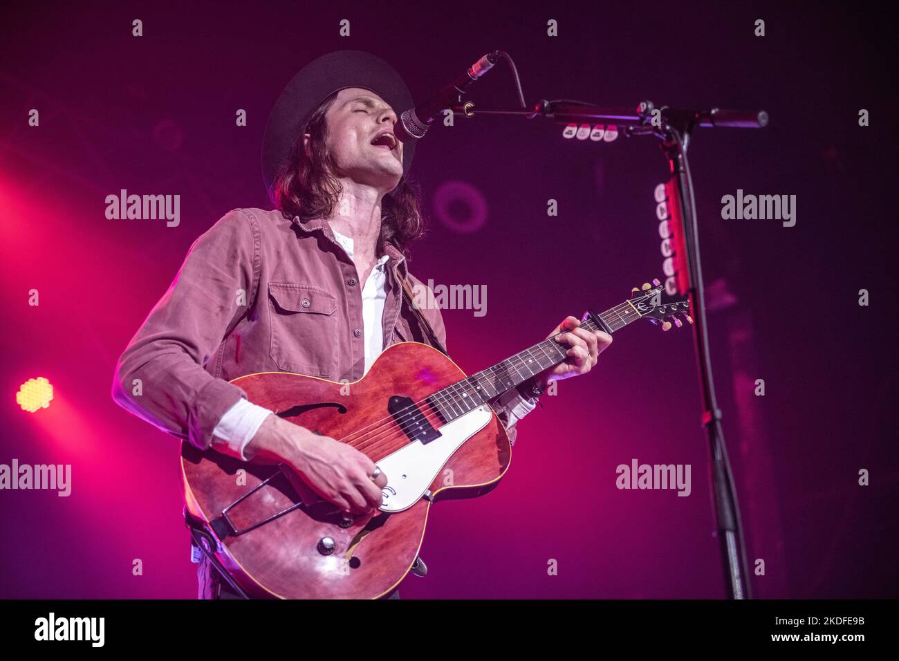 James Bay performing at Sala Razzmatazz, Barcelona 2 Nov. 2022 ...