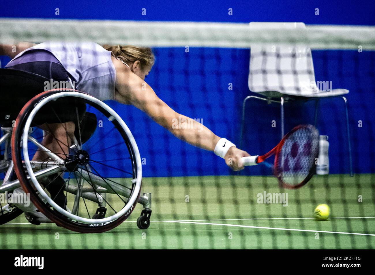 2022-11-06 13:52:13 OSS - Tennis star Diede de Groot in action during ...