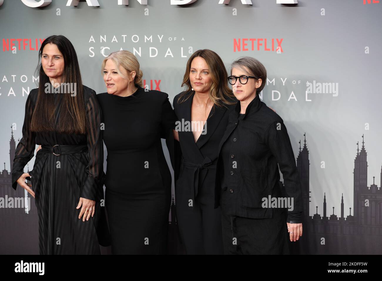 Liza Chasin, Bruna Papandrea, Allie Gross, S. J. Clarkson attend the ...
