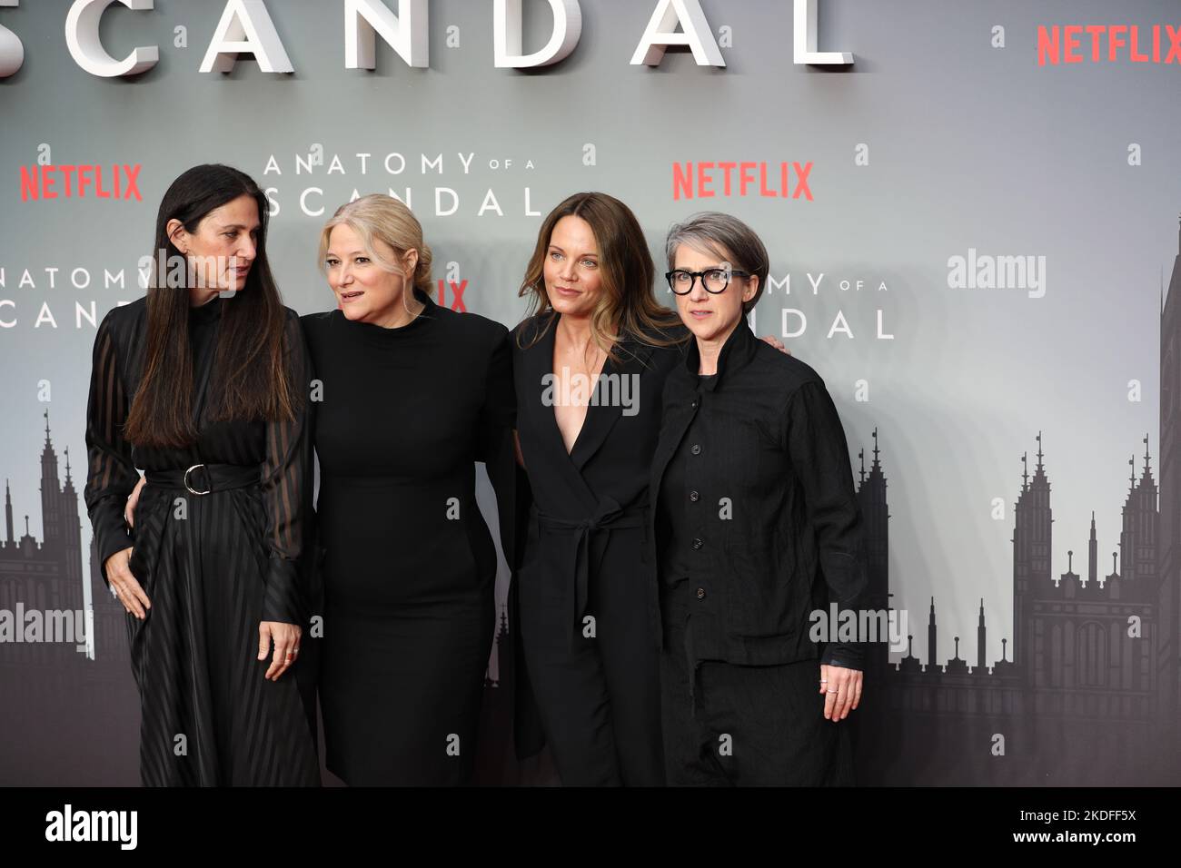 Liza Chasin, Bruna Papandrea, Allie Gross, S. J. Clarkson attend the ...