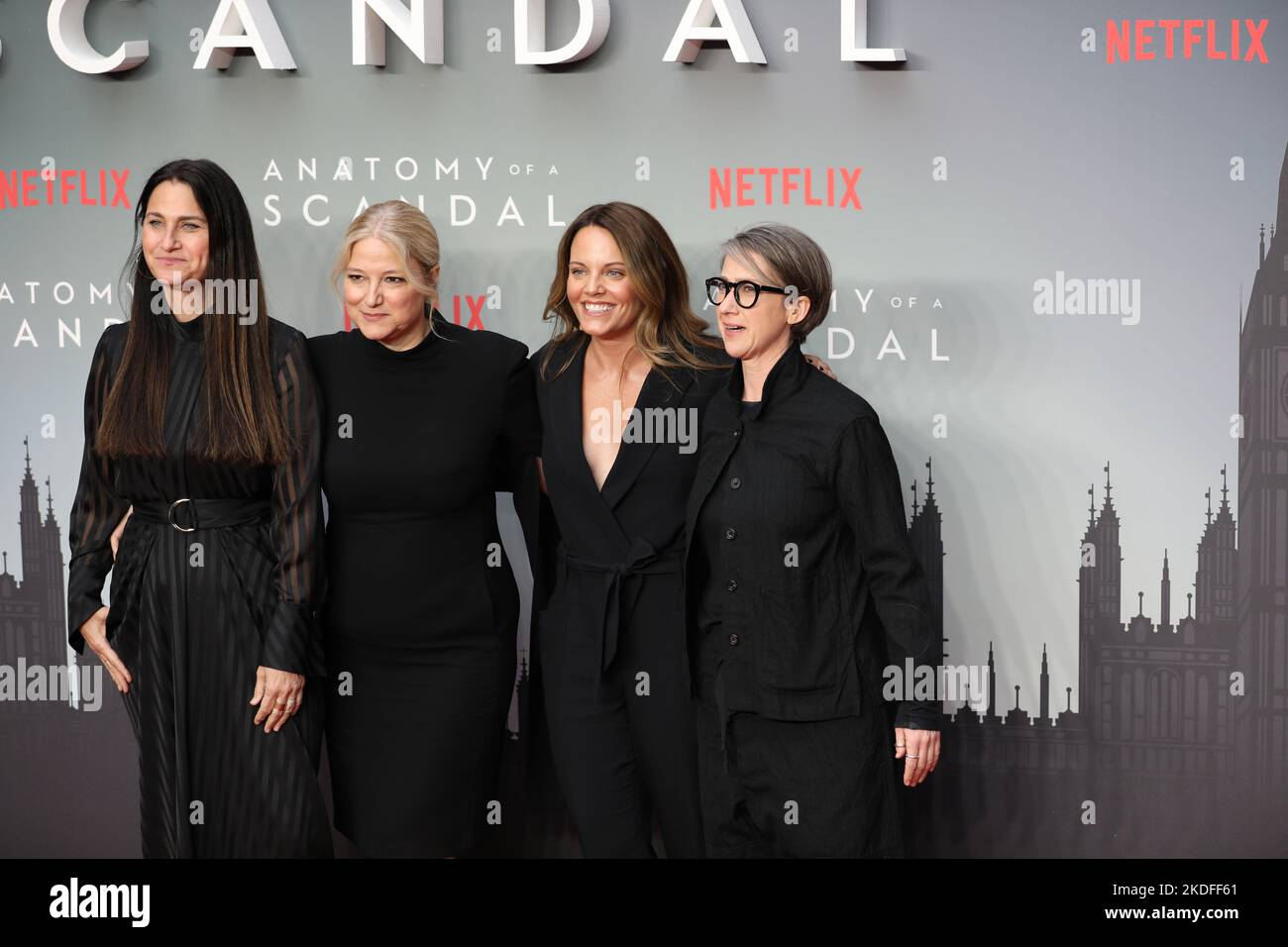 Liza Chasin, Bruna Papandrea, Allie Gross, S. J. Clarkson attend the ...