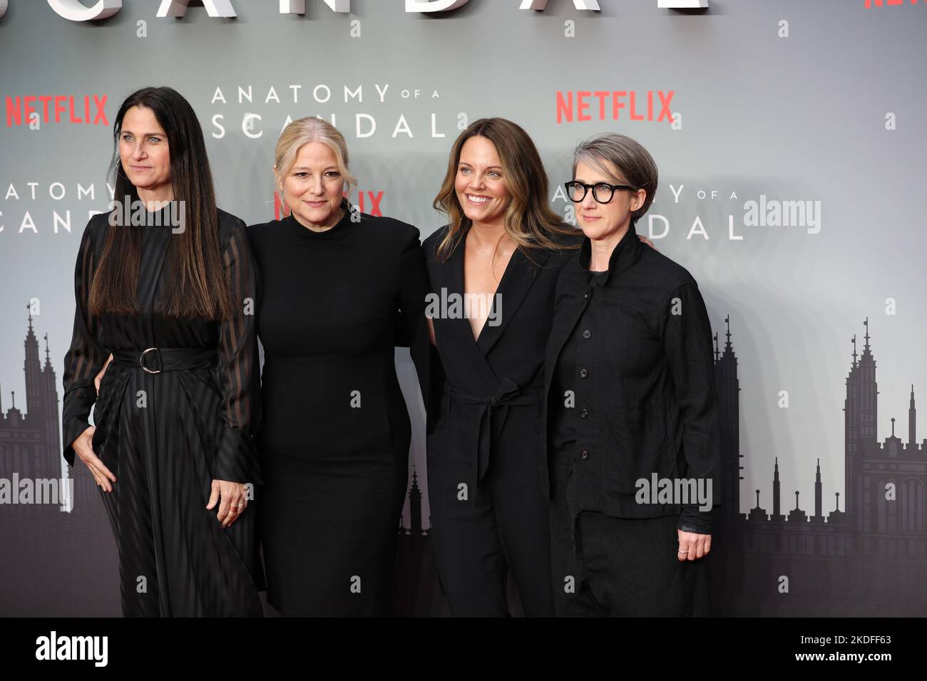Liza Chasin, Bruna Papandrea, Allie Gross, S. J. Clarkson attend the ...