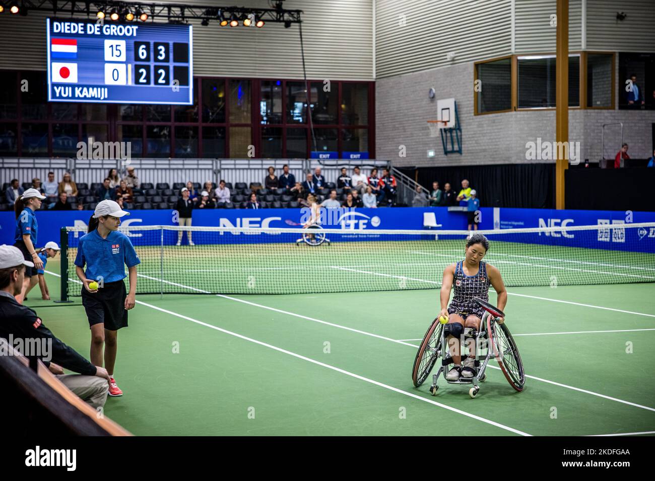 2022-11-06 14:04:50 OSS - Tennis players Yui Kamiji and Diede de Groot ...
