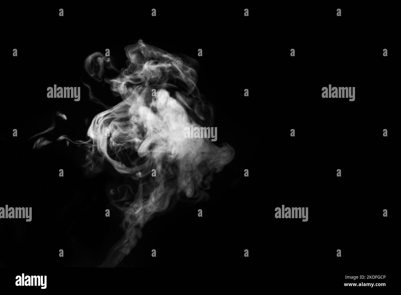 movement of smoke on black background, smoke background, abstract smoke ...