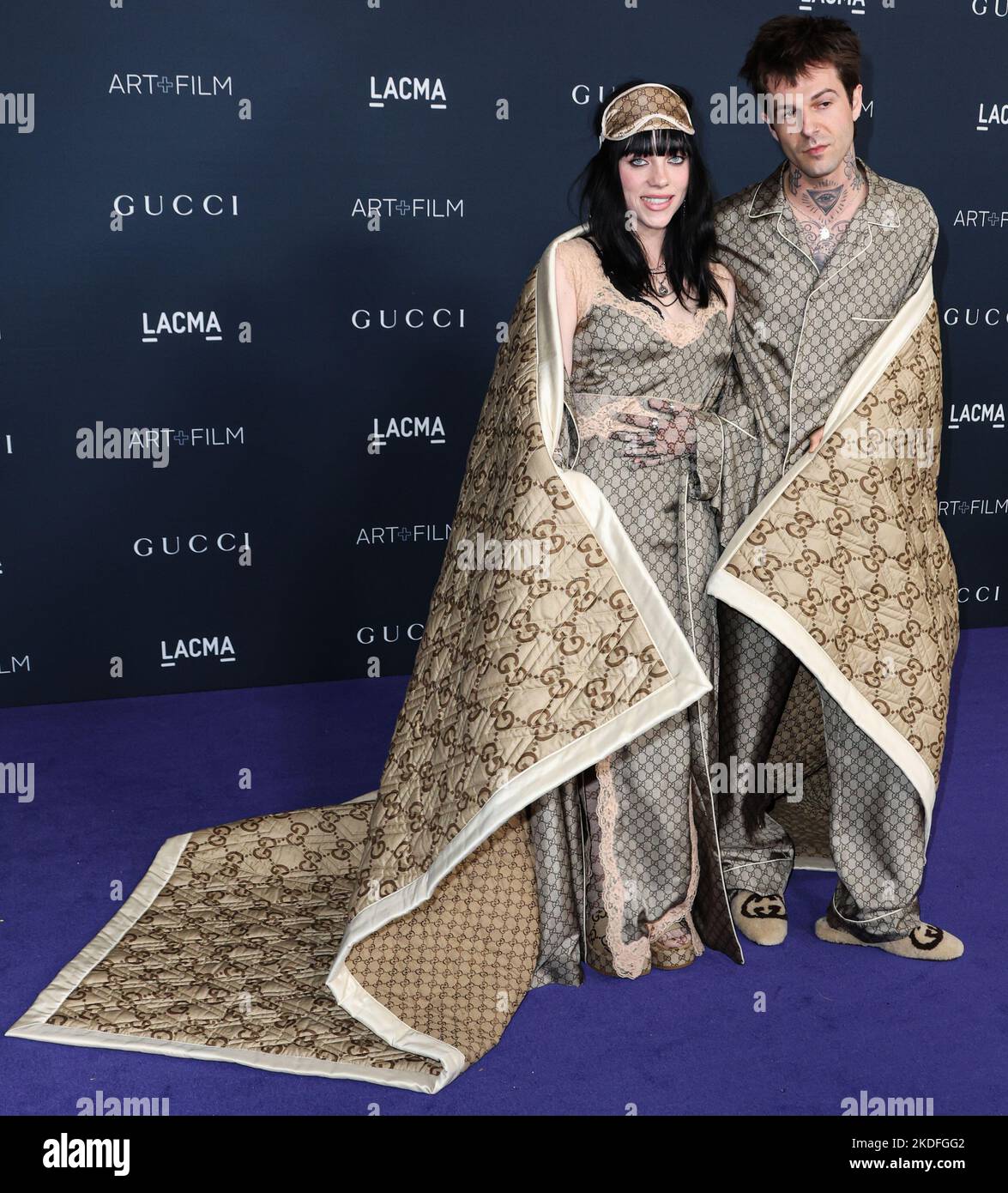 LOS ANGELES, CALIFORNIA, USA - NOVEMBER 05: Billie Eilish and boyfriend ...