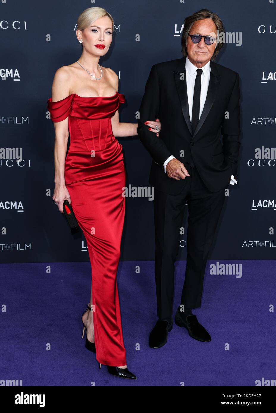 LOS ANGELES, CALIFORNIA, USA - NOVEMBER 05: Keni Silva and Mohamed ...