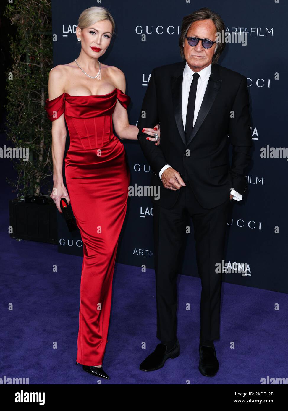 LOS ANGELES, CALIFORNIA, USA - NOVEMBER 05: Keni Silva and Mohamed ...