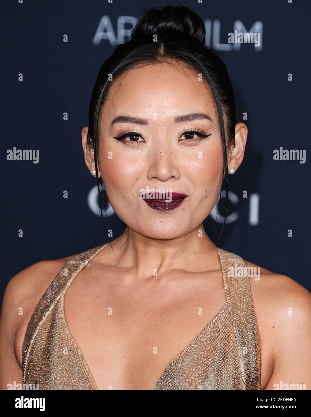 LOS ANGELES, CALIFORNIA, USA - NOVEMBER 05: Li Jun Li arrives at the ...