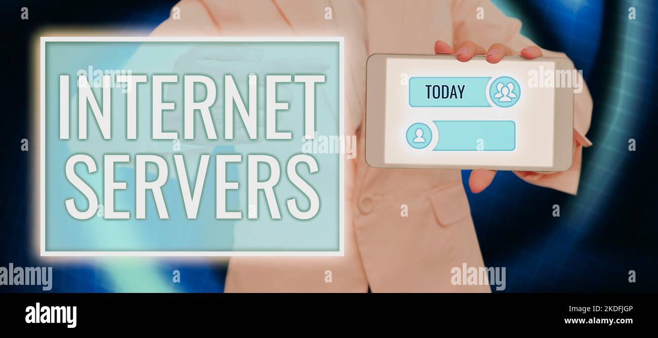 Inspiration showing sign Internet Servers, Word Written on browsing the ...