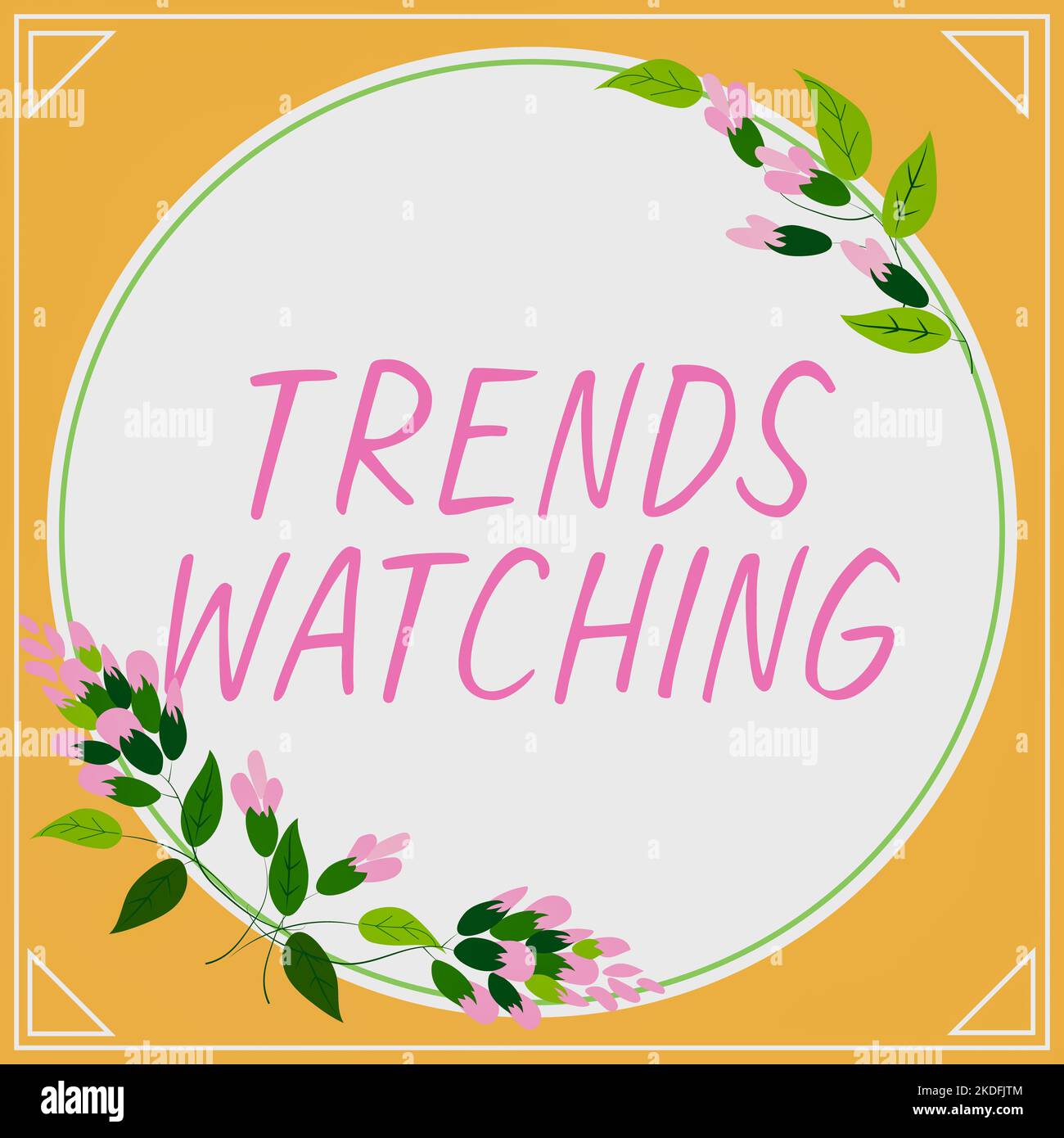 Inspiration showing sign Trends Watching, Concept meaning a business ...