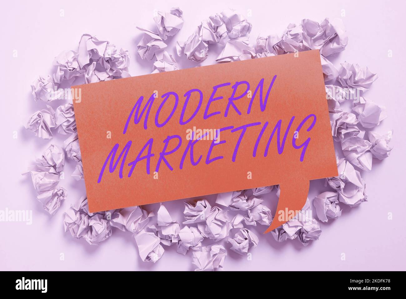 Hand writing sign Modern Marketing, Business concept specialist or ...