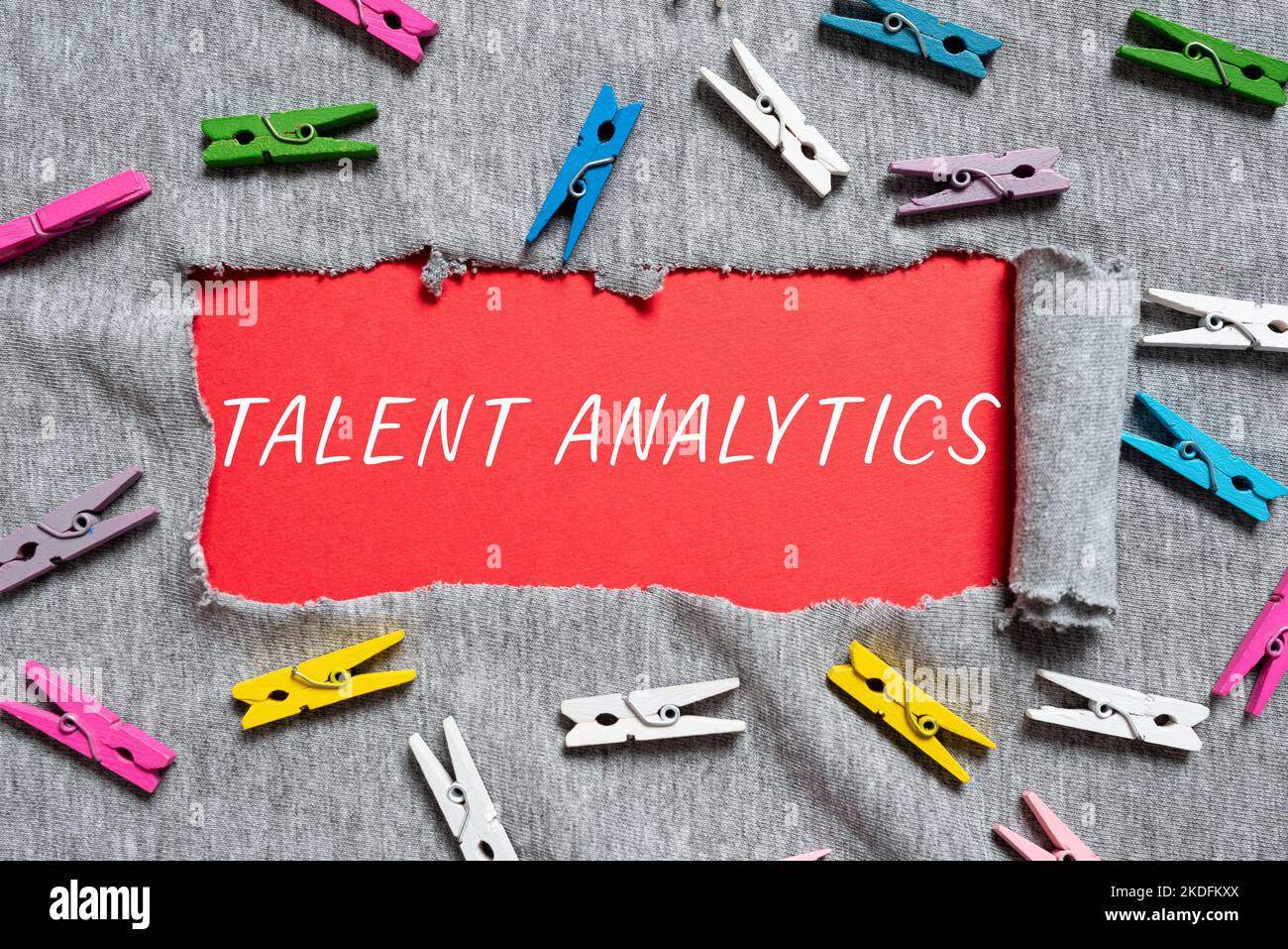 Handwriting text Talent Analytics, Business approach the enhancement of ...