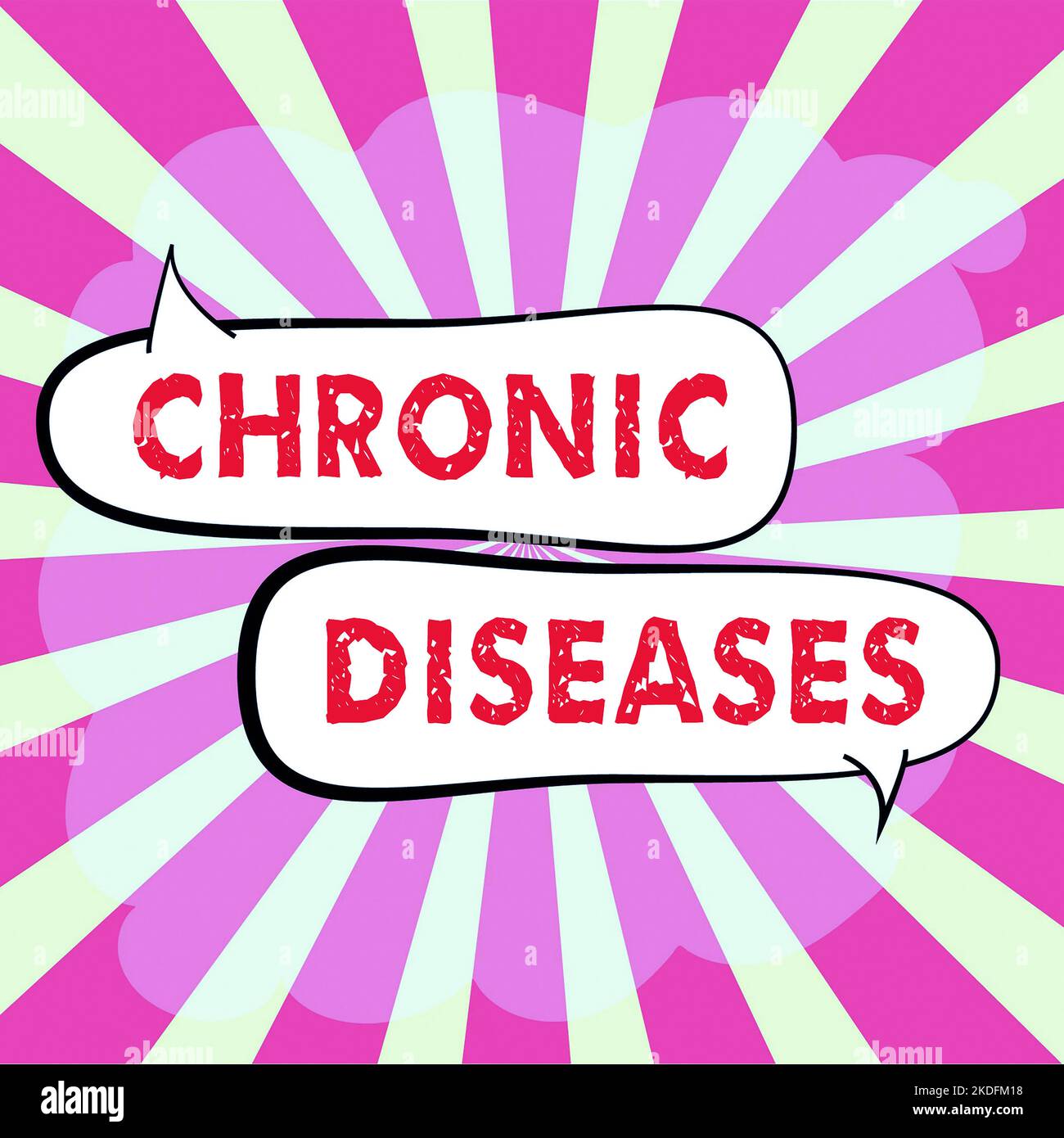 Writing Displaying Text Chronic Diseases Conceptual Photo Sourcing And