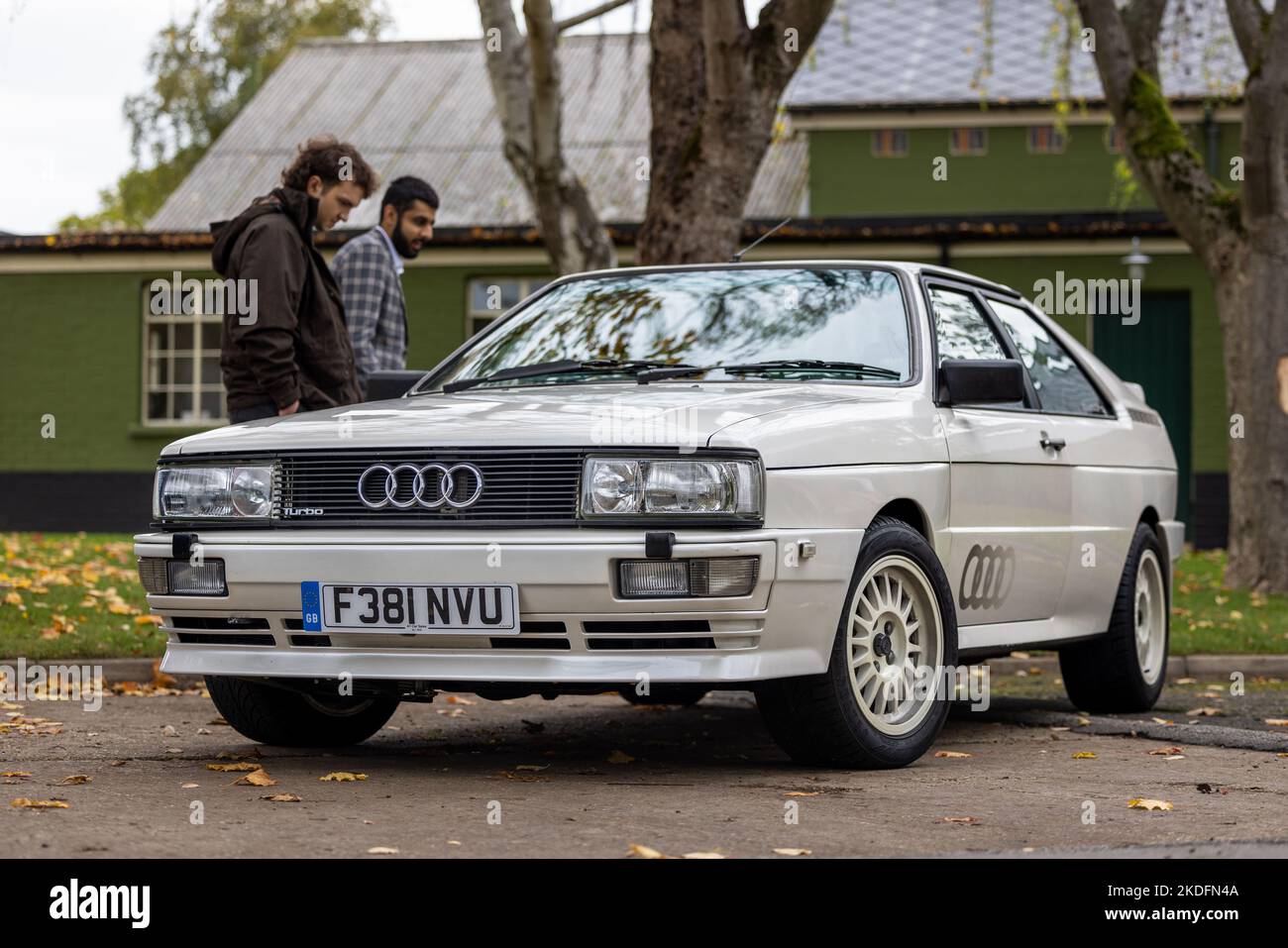 1989 Audi Quattro ‘F381 NVU’ on display at the Scary Cars Assembly held ...