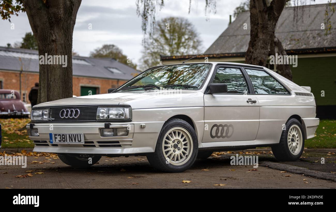 1989 Audi Quattro ‘F381 NVU’ on display at the Scary Cars Assembly held ...