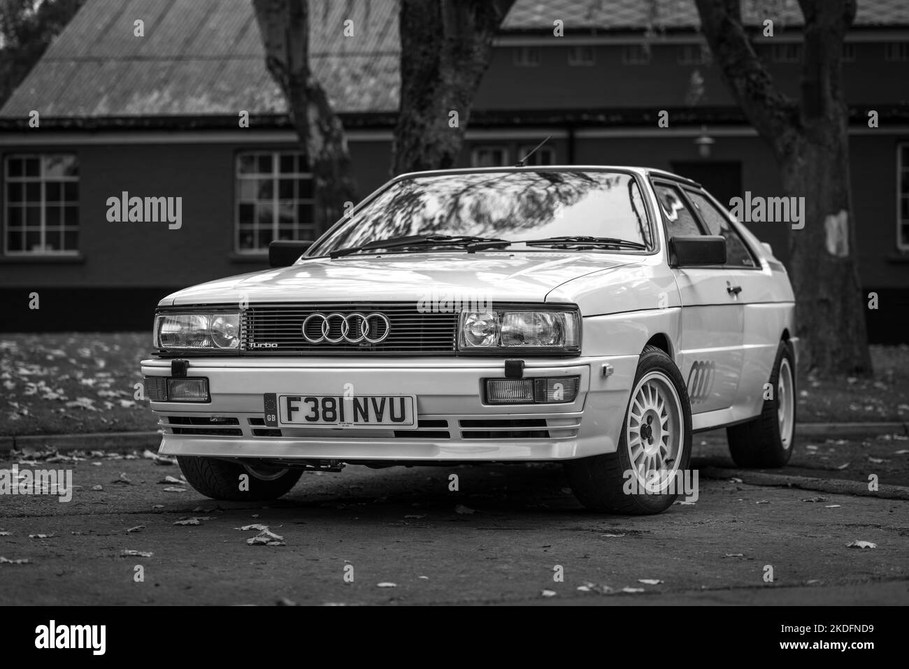 1989 Audi Quattro ‘F381 NVU’ on display at the Scary Cars Assembly held ...