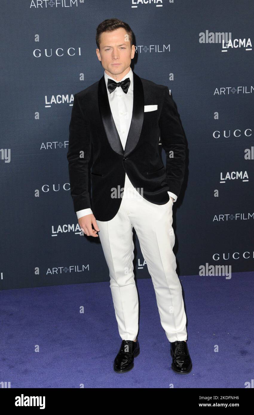 Los Angeles, CA. 5th Nov, 2022. Taron Egerton at arrivals for 2022 ...