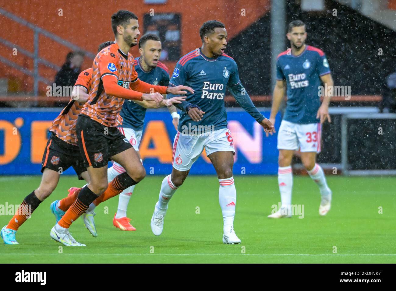 VOLENDAM, NETHERLANDS - NOVEMBER 6: Quinten Timber of Feyenoord during ...