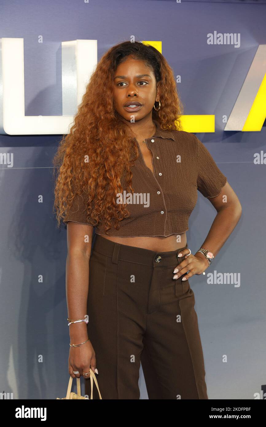 Zeze Millz attends the UK special screening of "Ambulance" in London ...