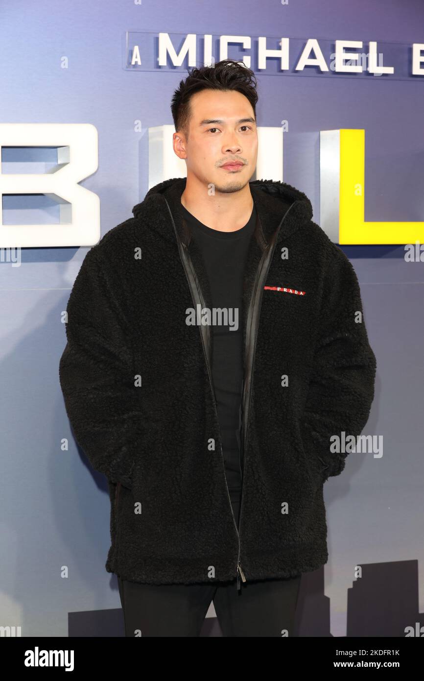 Jason Wong attends the UK special screening of "Ambulance" in London ...