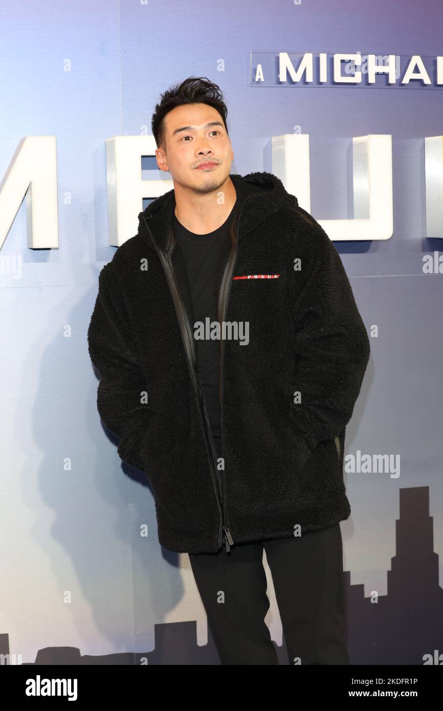 Jason Wong attends the UK special screening of "Ambulance" in London ...