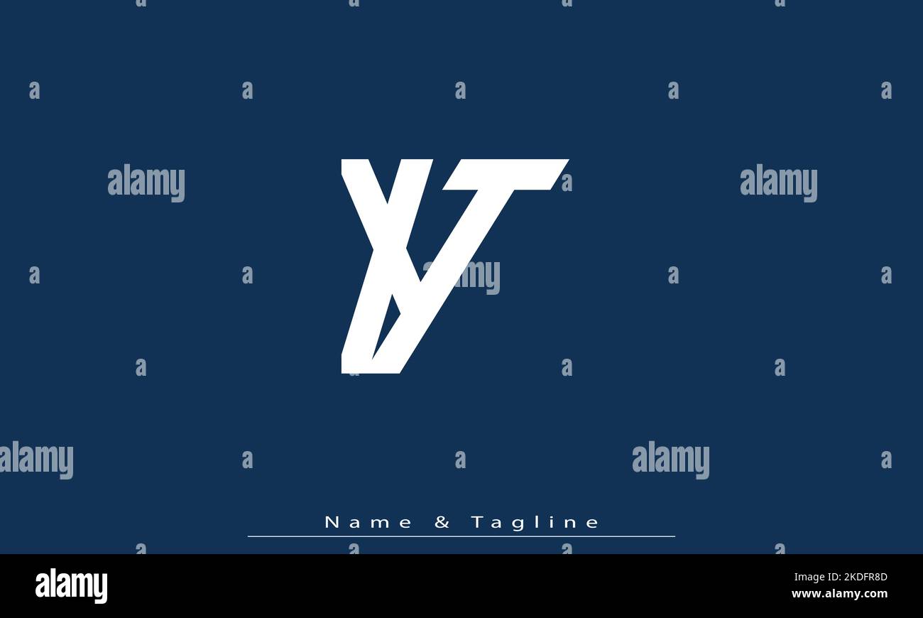 Alphabet letters Initials Monogram logo XT , TX Stock Vector Image ...