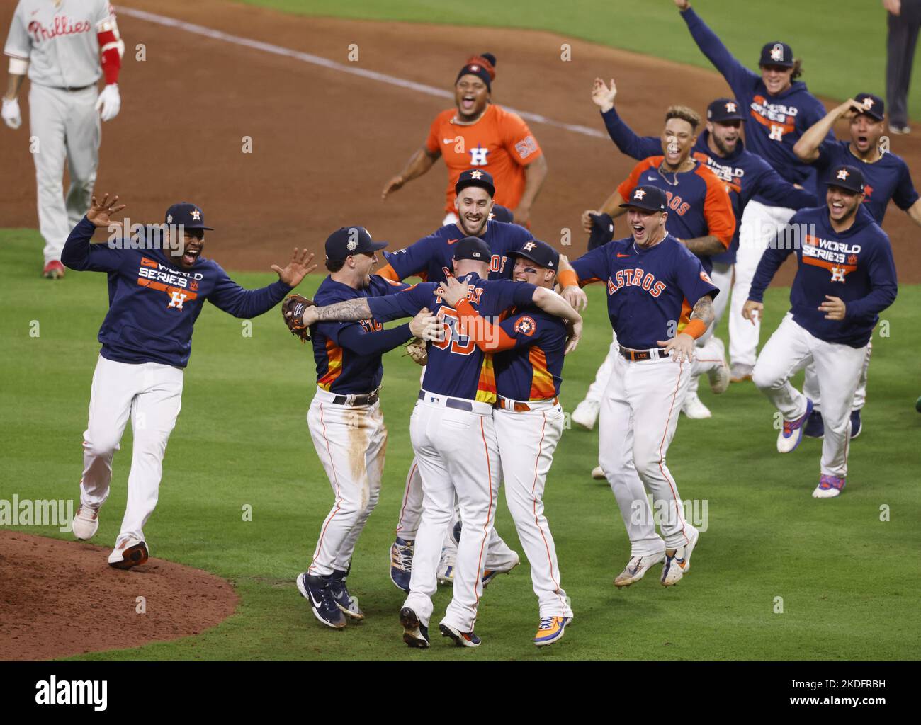 Houston, United States. 05th Nov, 2022. Houston Astros players ...