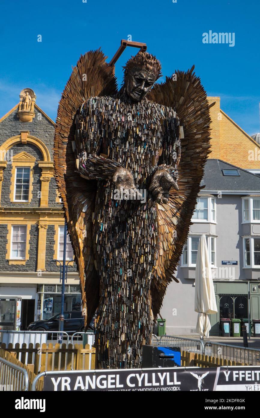 Knife Angel,knife, angel,large,huge,artwork,sculpture,statue,made,from ...