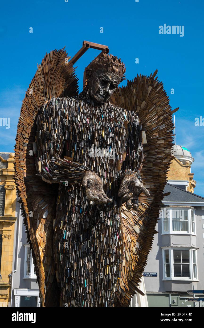 Knife Angel,knife, angel,large,huge,artwork,sculpture,statue,made,from ...