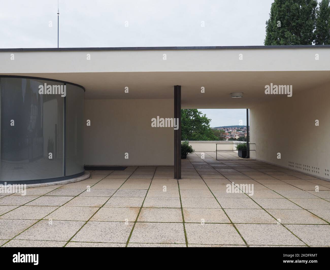 BRNO, CZECH REPUBLIC - CIRCA SEPTEMBER 2022: Villa Tugendhat modernist ...