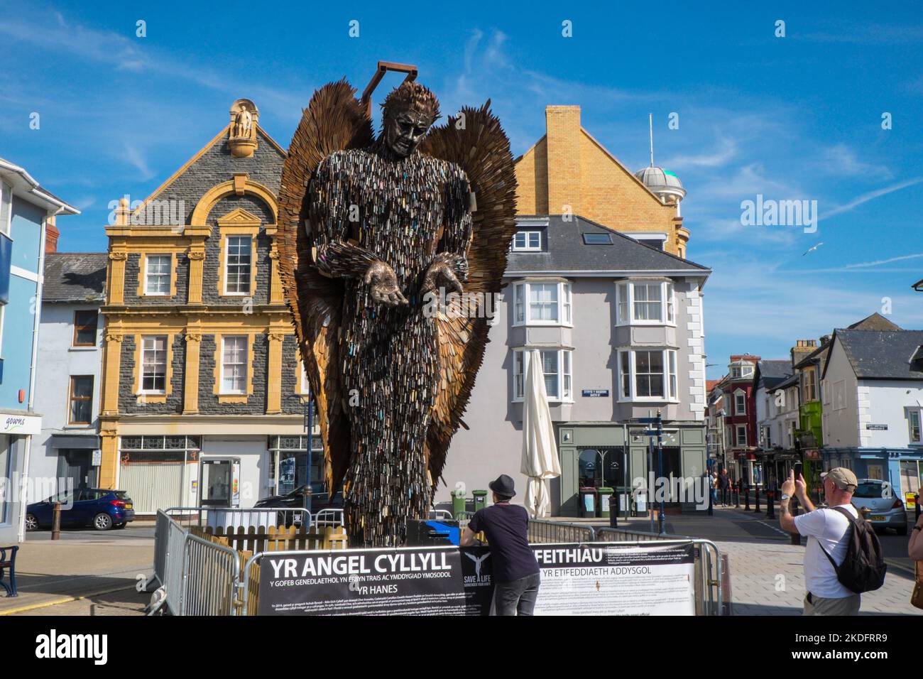 Knife Angel,knife, angel,large,huge,artwork,sculpture,statue,made,from ...